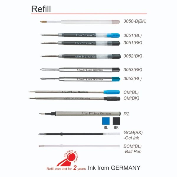 AD PEN SERIES - REFILL - Gift Planner